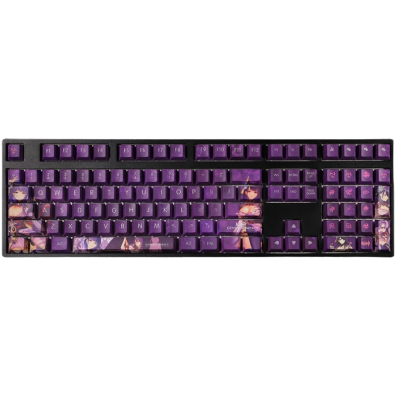 Raiden Shogun (Genshin Impact) Purple Keycap Set