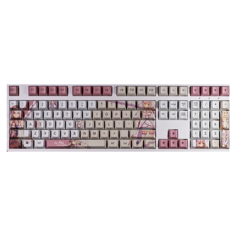 Emilia (Re:Zero) Keycap Set