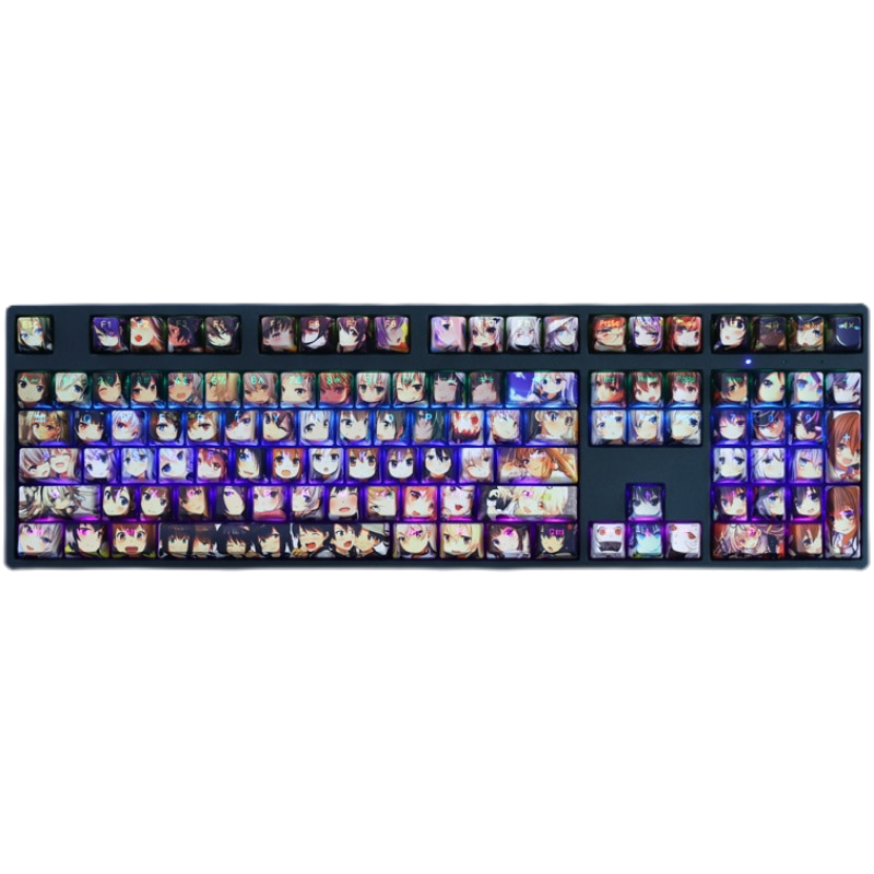 Warship Girls Backlit Keycap Set