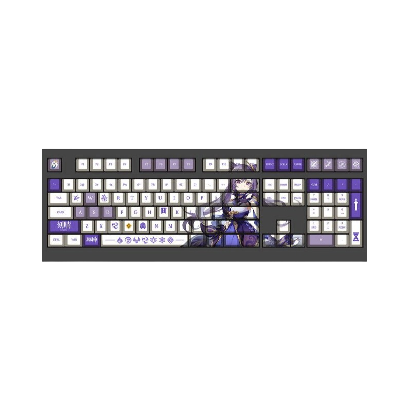 Keqing (Genshin Impact) OEM Keycap Set