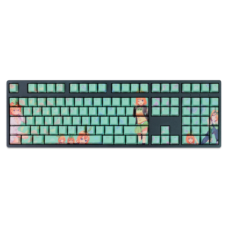 Yotsuba Nakano (The Quintessential Quintuplets) Keycap Set