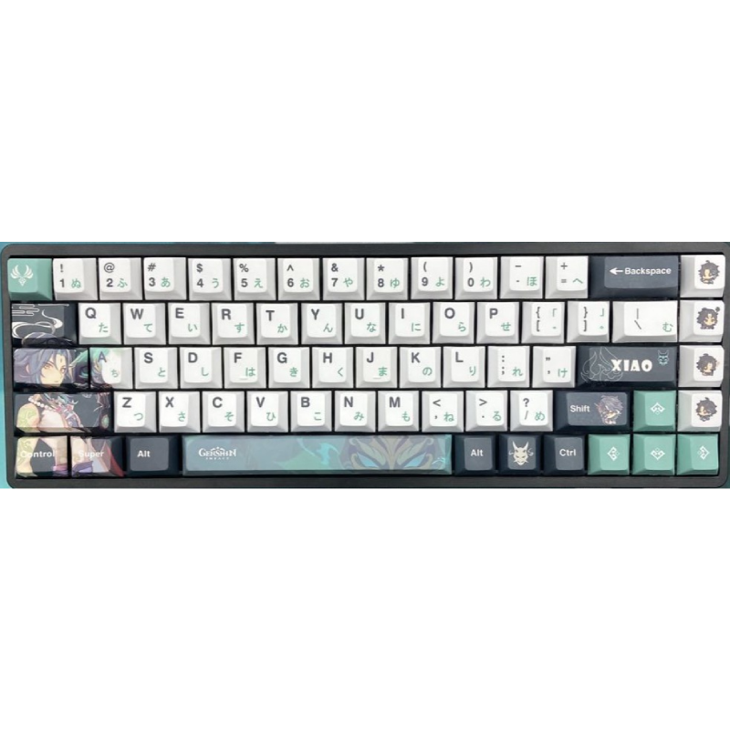 Xiao (Genshin Impact) 133 Pieces Keycap Set