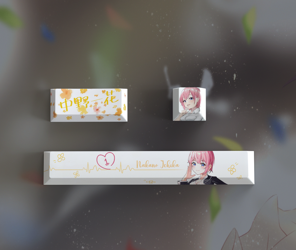 Ichika Nakano (The Quintessential Quintuplets) 3 Piece Keycap Set