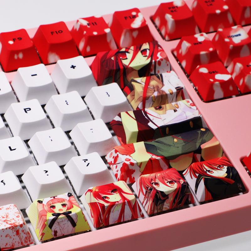 Burning-Eyed Shana Keycap Set