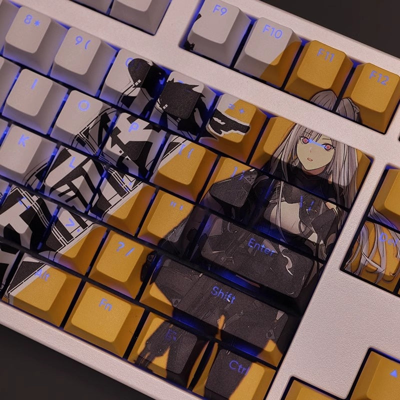 AK12 (Girls' Frontline) Backlit Keycap Set