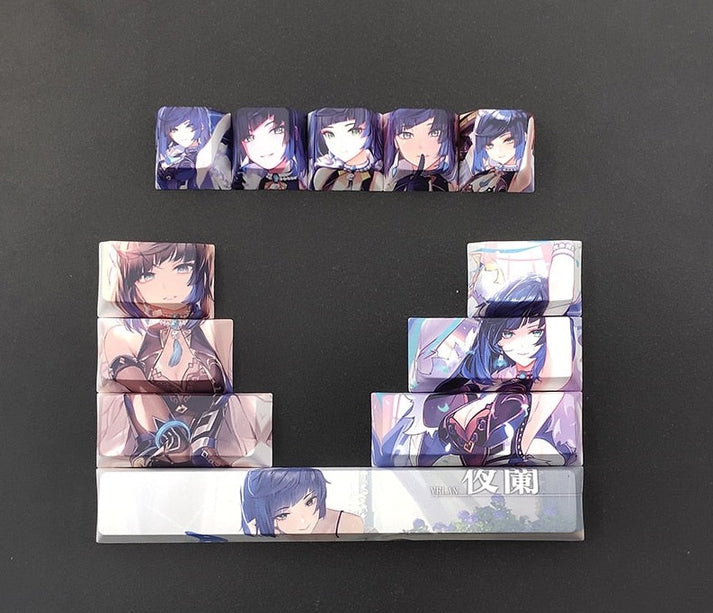 Yelan (Genshin Impact) 12 Piece Keycap Set