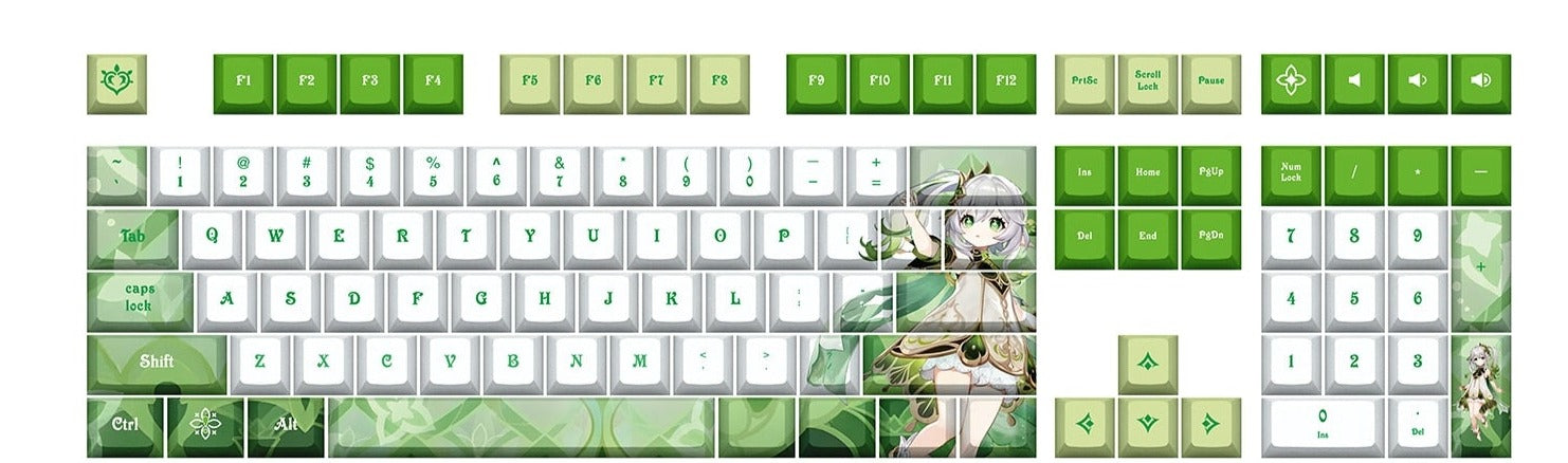 Genshin Impact: Nahida 132 Pieces Keycap Set