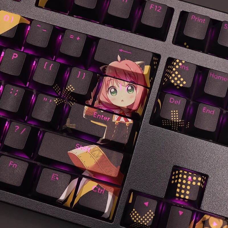 Anya Forger (Spy × Family) Backlit Keycap Set