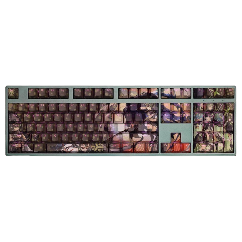 Gavial the Invincible (Arknights) Backlit Keycap Set