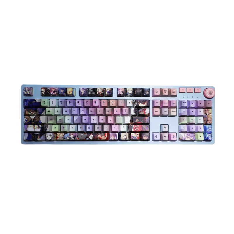 Genshin Impact Characters Keycap Set