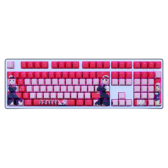 Chika Fujiwara (Kaguya-sama) Backlit Keycap Set