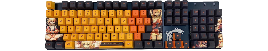 Anime Keycaps - Buy Anime Themed Keycap Sets Online