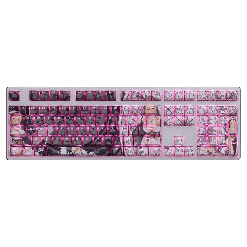Implacable (Azur Lane) Backlit Keycap Set