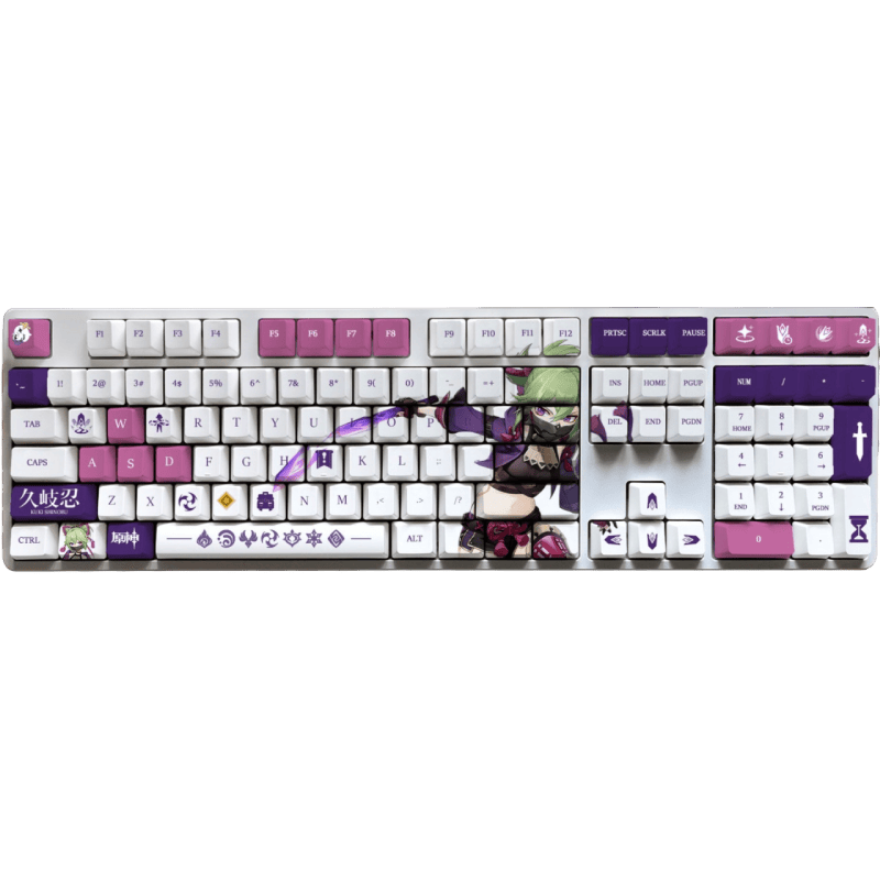 Kuki Shinobu (Genshin Impact) OEM Keycap Set