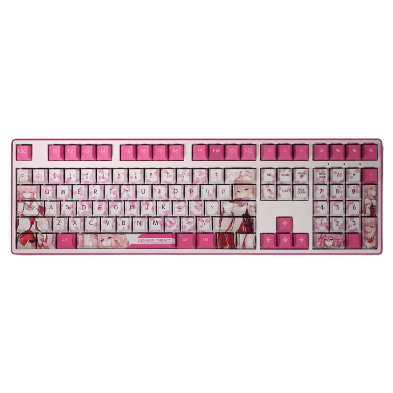 Yae Miko (Genshin Impact) Pink Keycap Set