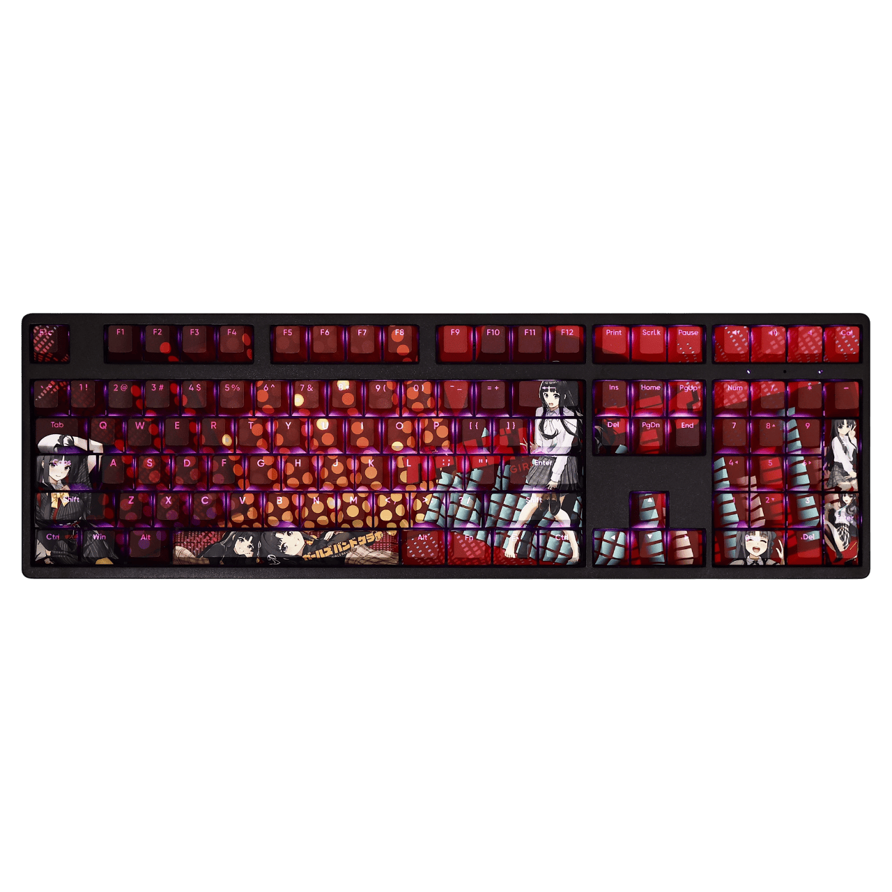Girls Band Cry: Subaru Awa Backlit Keycap Set