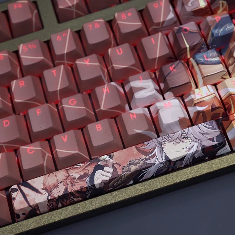 Honkai: Jing Yuan Backlit Keycap Set