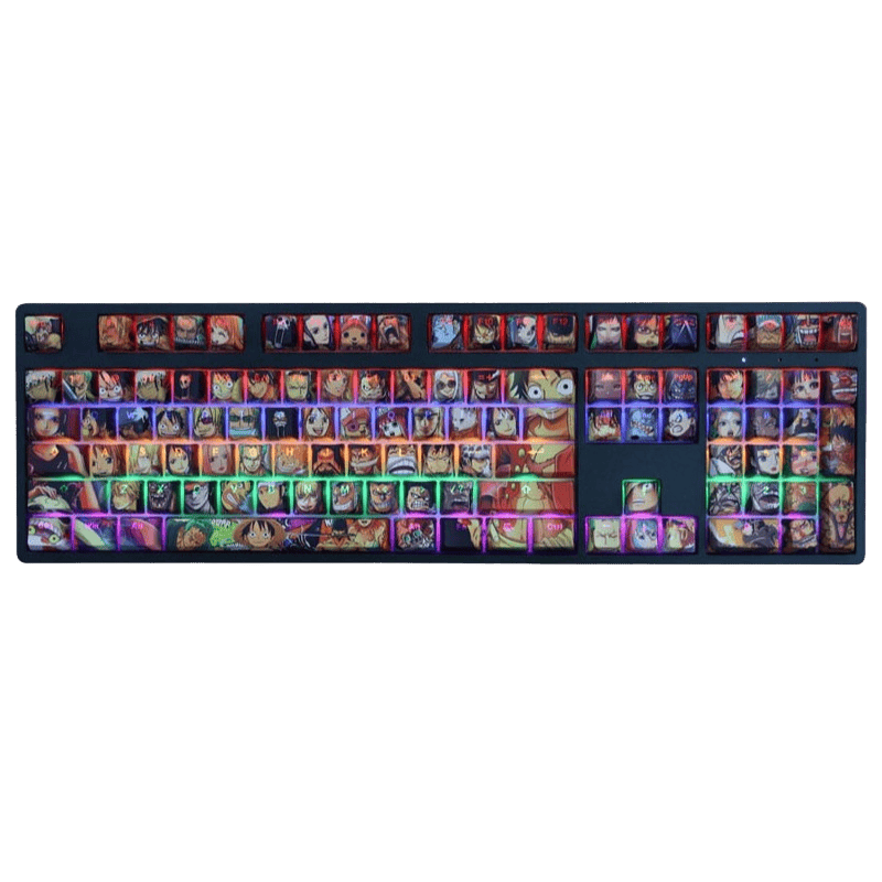One Piece Backlit Keycap Set
