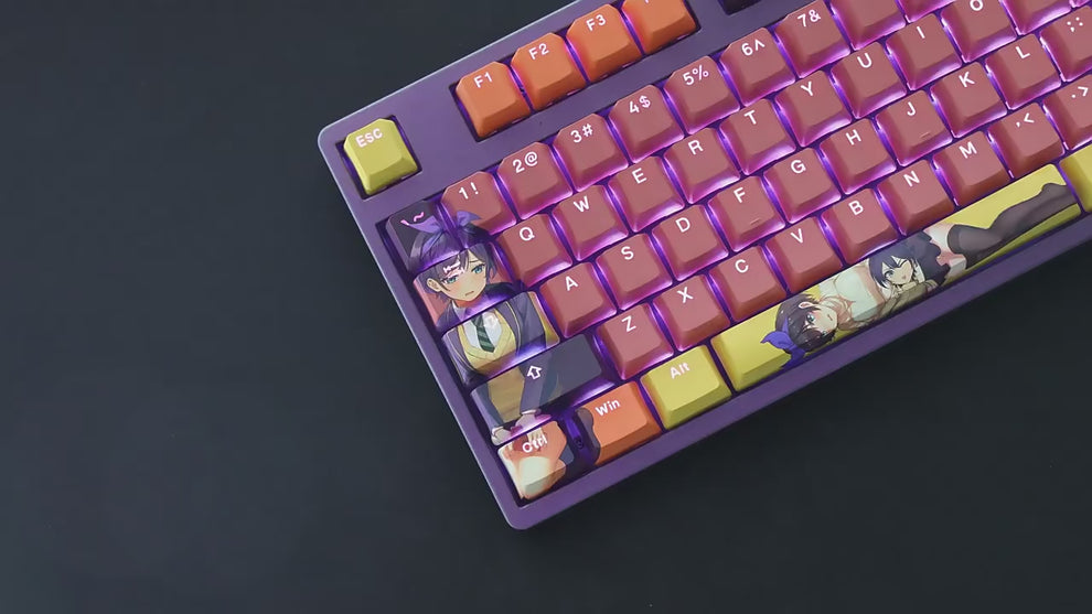 Ruka Sarashina (Rent-A-Girlfriend) Backlit Keycap Set