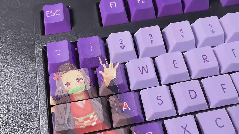 Nezuko Kamado (Demon Slayer) Keycap Set