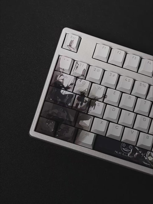 NieR Automata: 2B Backlit Keycap Set