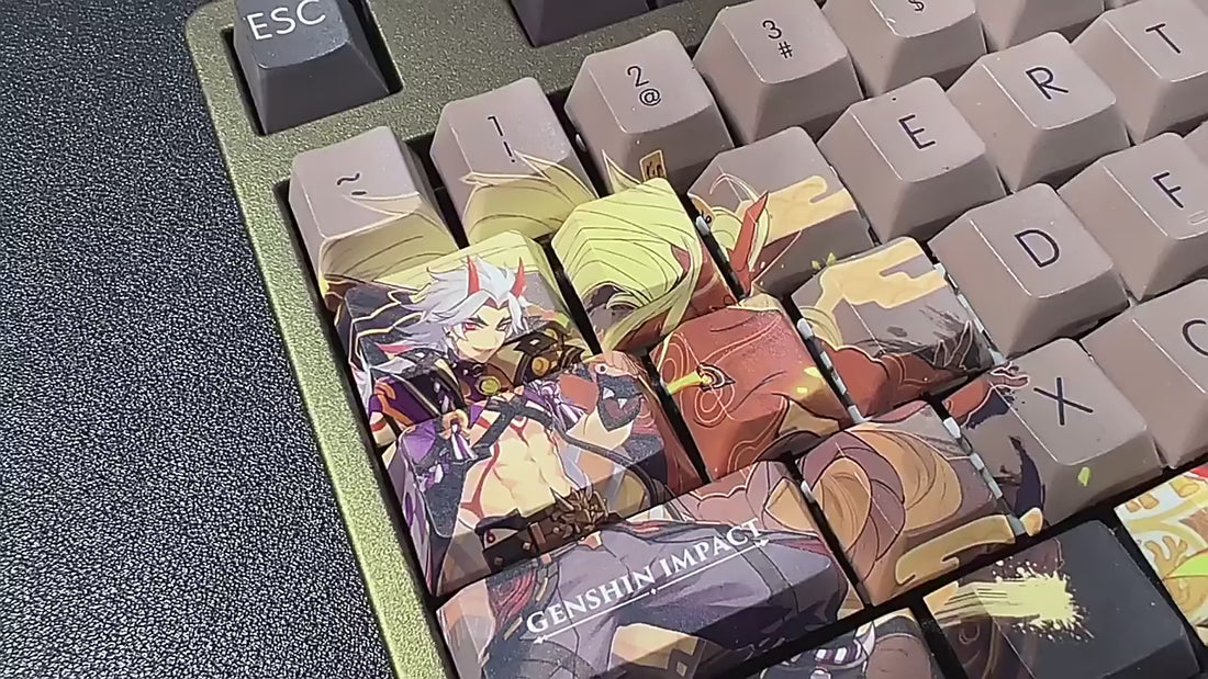 Arataki Itto (Genshin Impact) Keycap Set