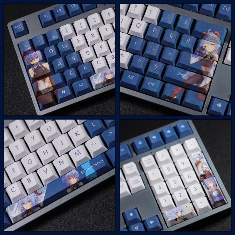 Ganyu (Genshin Impact) Keycap Set