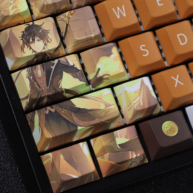Zhongli (Genshin Impact) Keycap Set