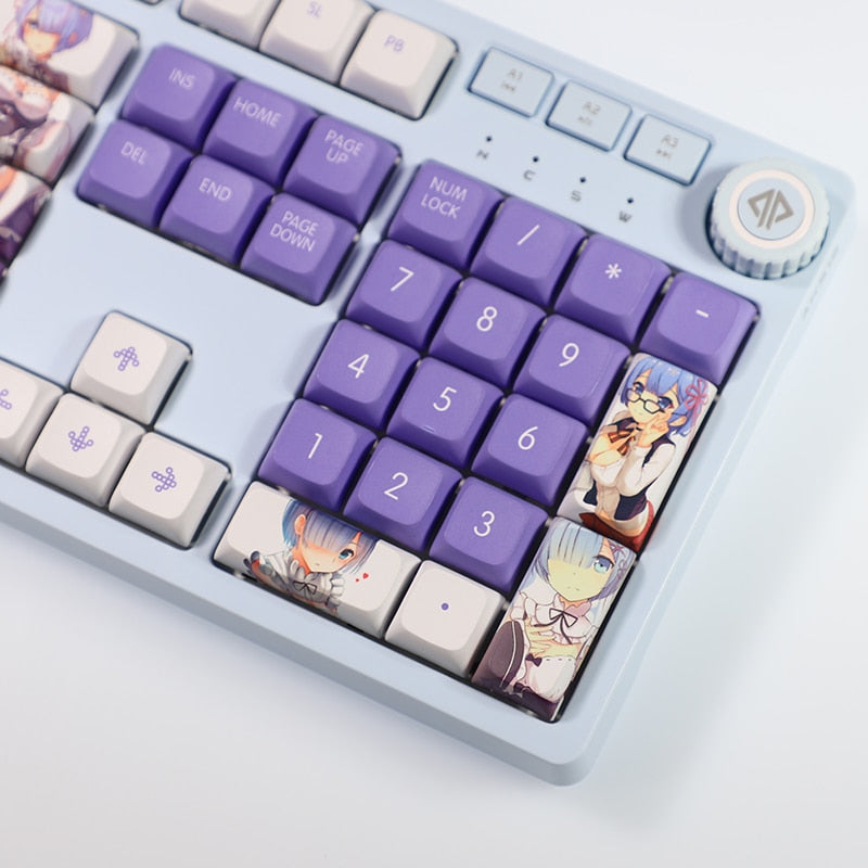 Rem (Re:Zero) XDA Keycap Set