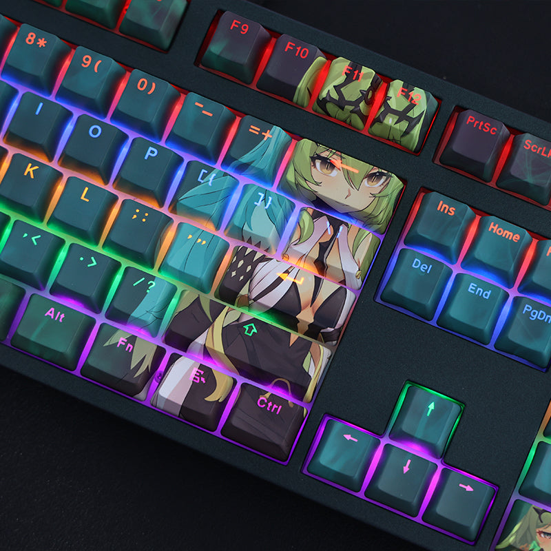 Mobius (Honkai) Backlit Keycap Set