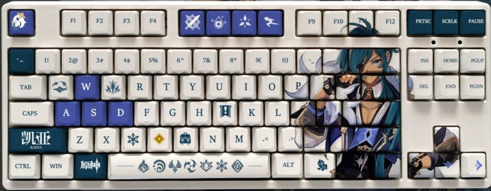 Kaeya (Genshin Impact) OEM Keycap Set