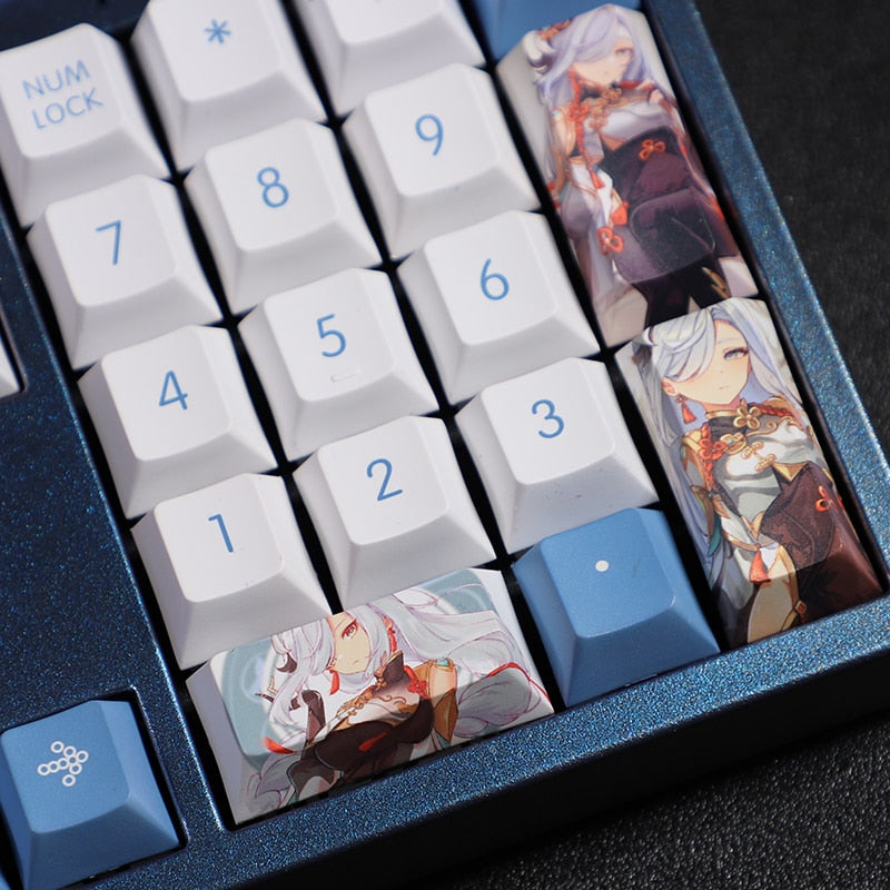 Shenhe (Genshin Impact) Keycap Set
