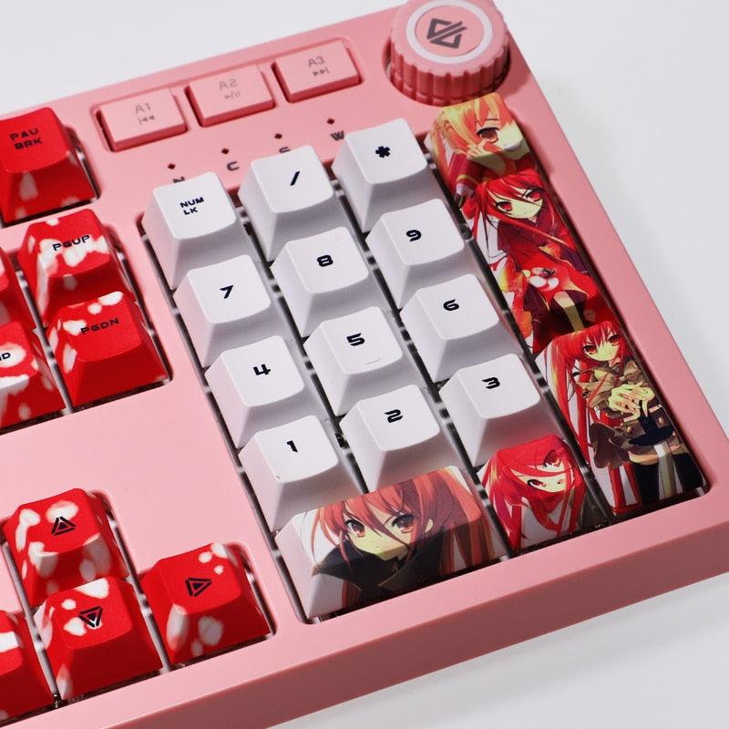 Burning-Eyed Shana Keycap Set