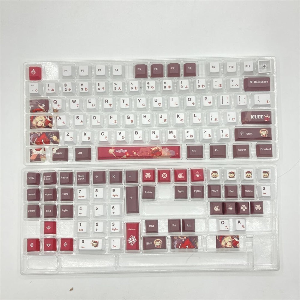 Klee (Genshin Impact) 128 Pieces Keycap Set