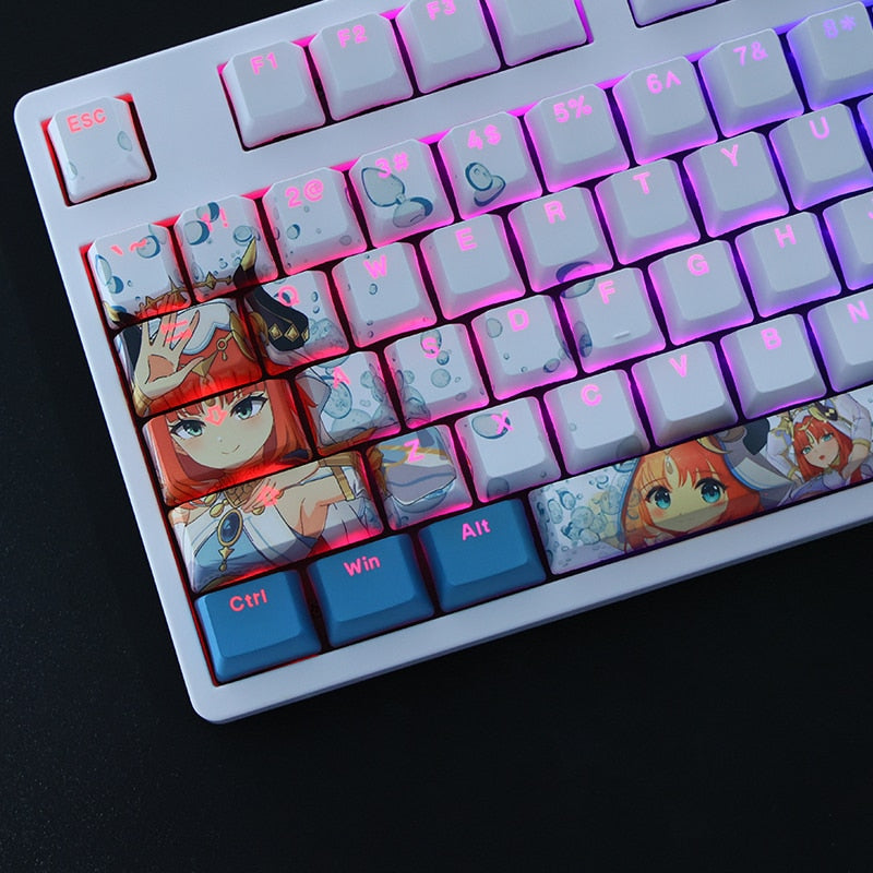 Nilou (Genshin Impact) Backlit Keycap Set