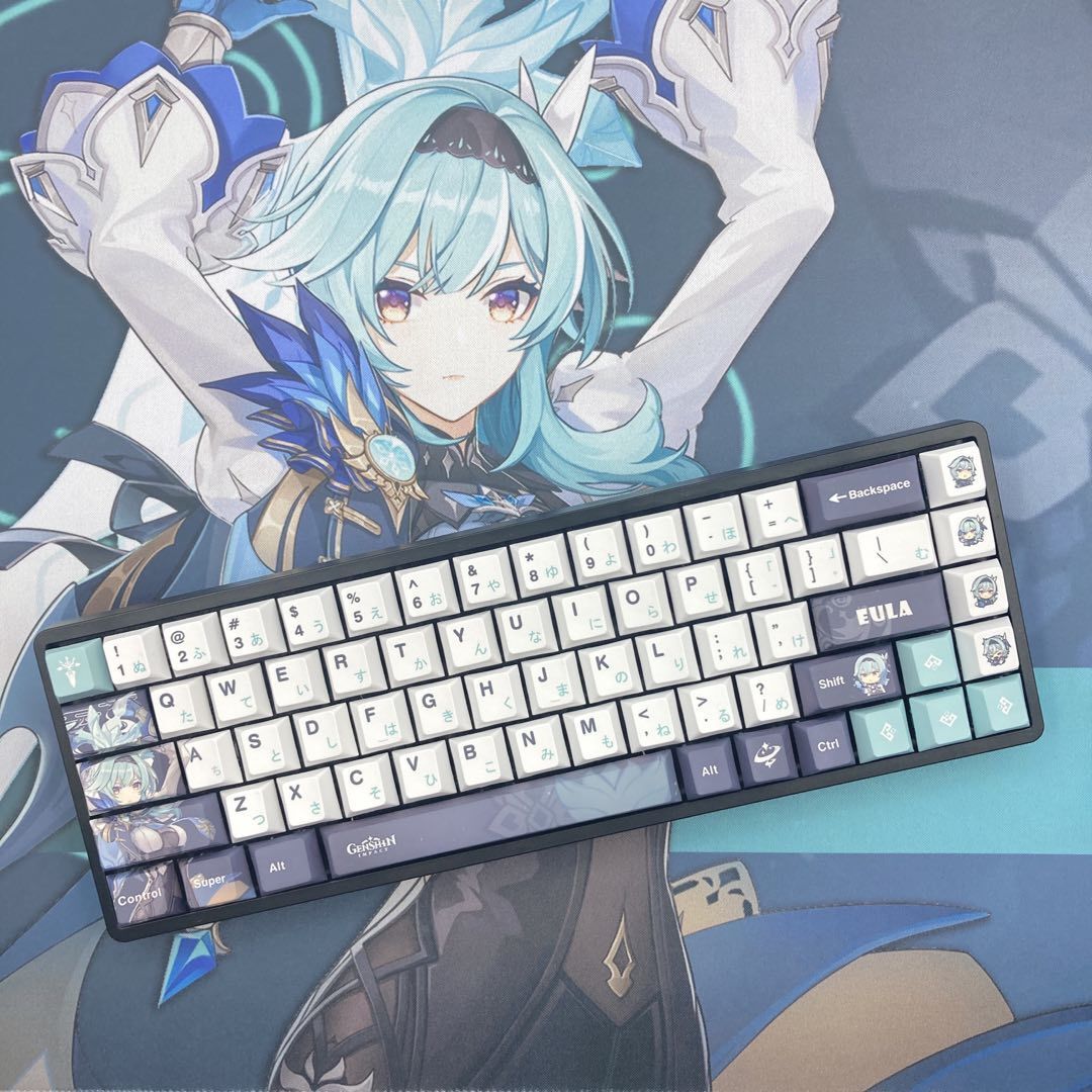 Genshin Impact Eula (White) Keycap Set