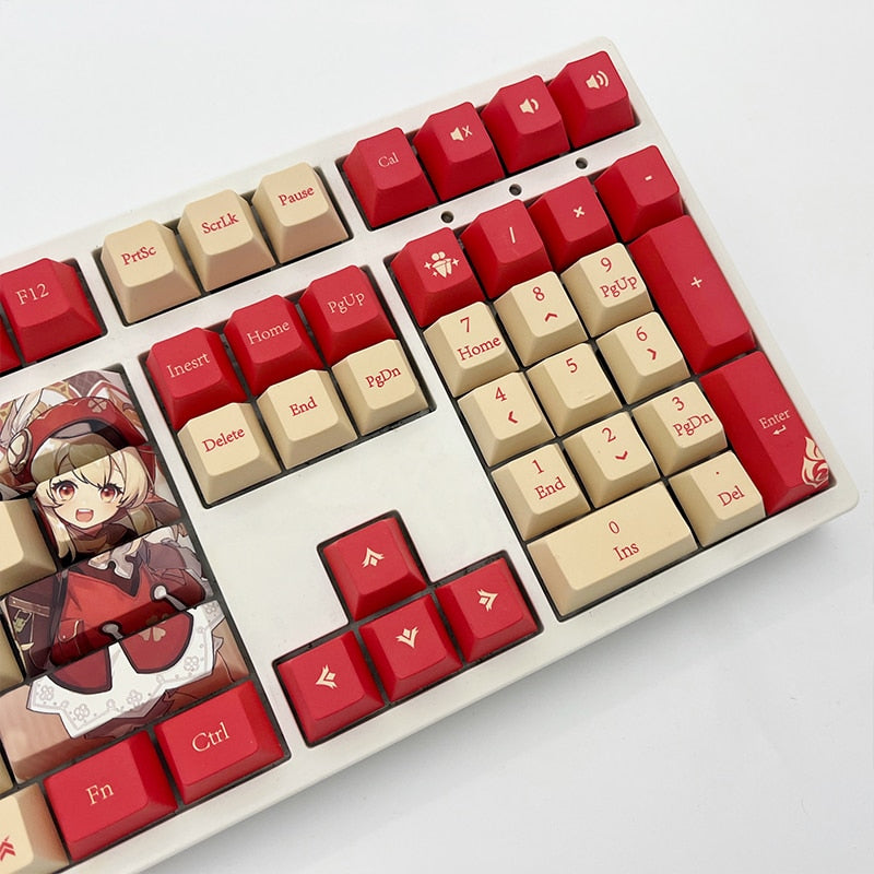 Klee (Genshin Impact) 121 Pieces Keycap Set
