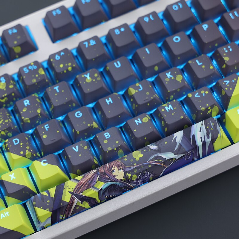 Amiya (Arknights) Backlit Keycap Set