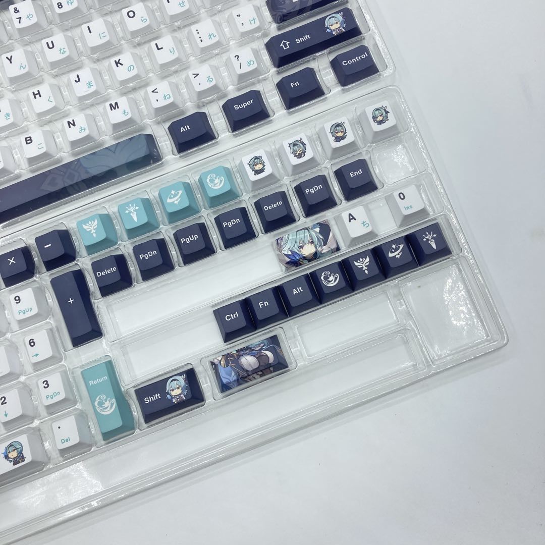 Genshin Impact Eula (White) Keycap Set