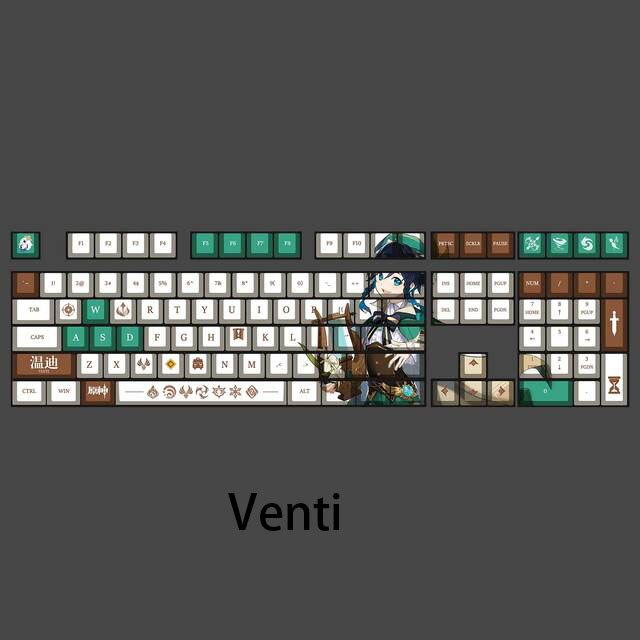 Venti (Genshin Impact) OEM Keycap Set