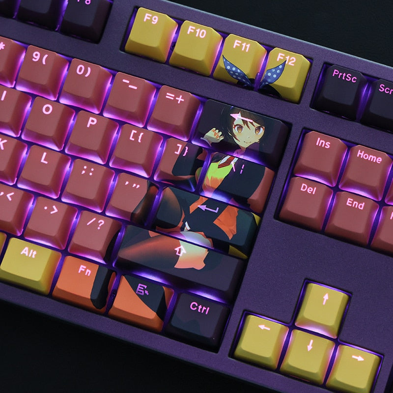 Ruka Sarashina (Rent-A-Girlfriend) Backlit Keycap Set