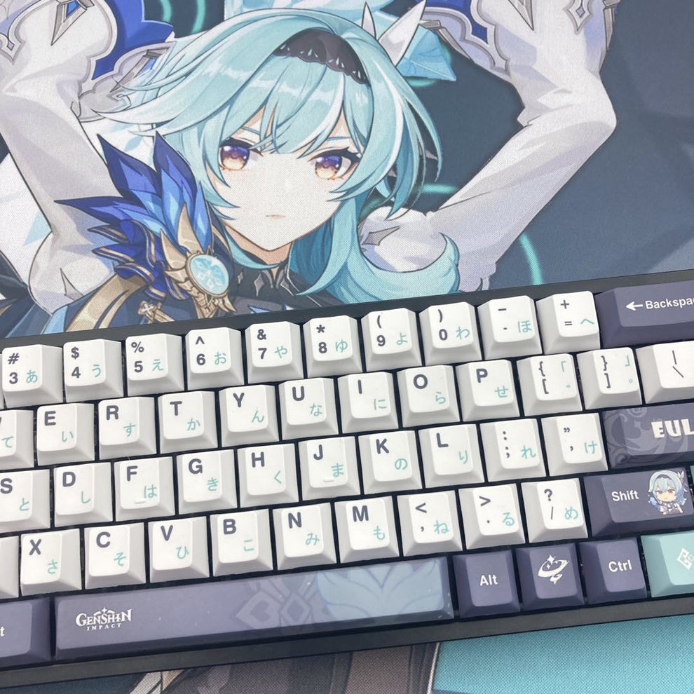 Genshin Impact Eula (White) Keycap Set