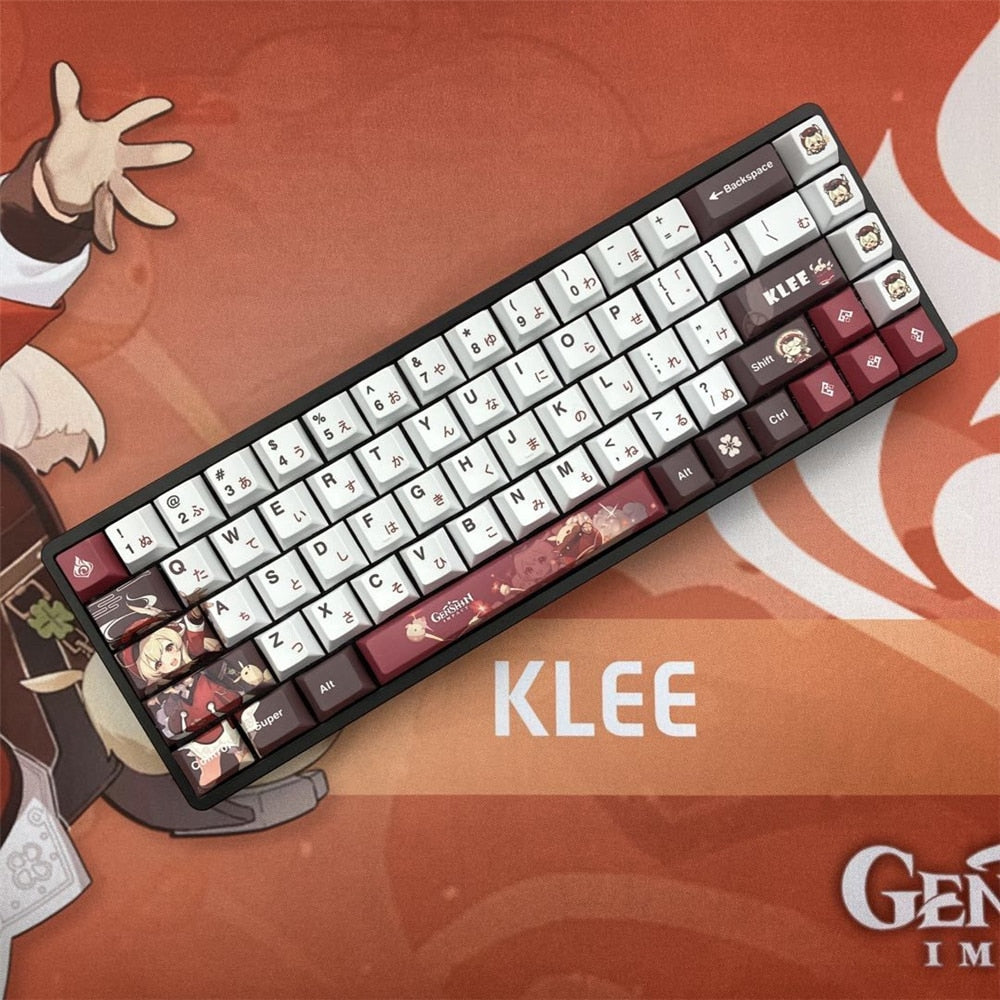 Klee (Genshin Impact) 128 Pieces Keycap Set