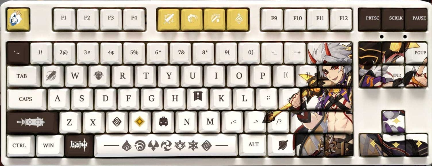Arataki Itto (Genshin Impact) OEM Keycap Set
