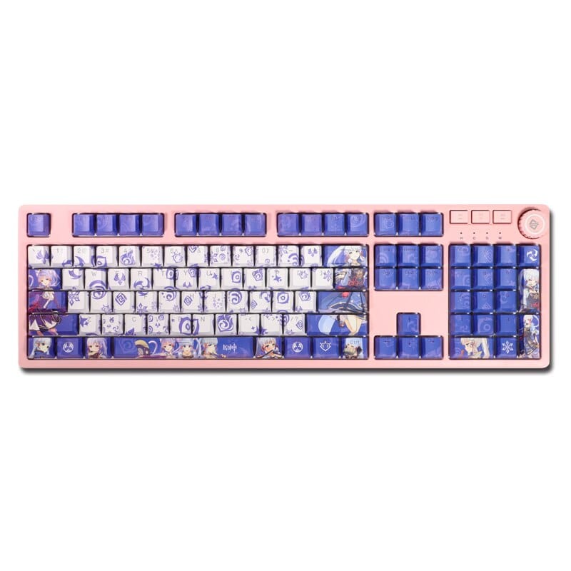 Kamisato Ayaka (Genshin Impact) Backlit Keycap Set