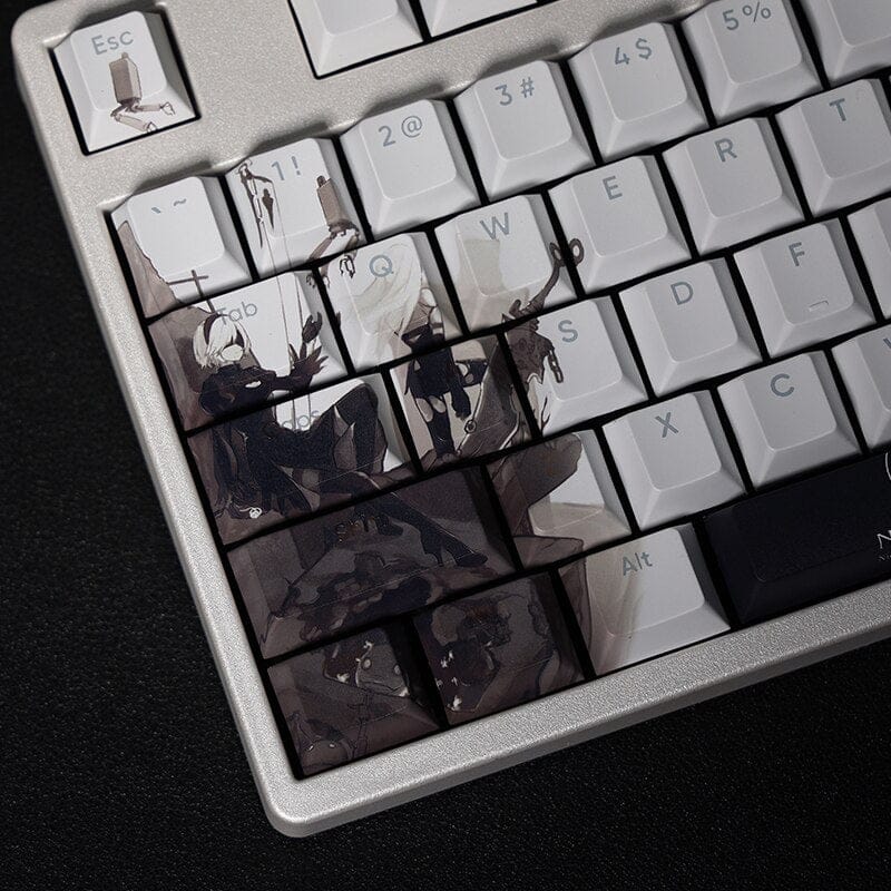 NieR Automata: 2B Backlit Keycap Set
