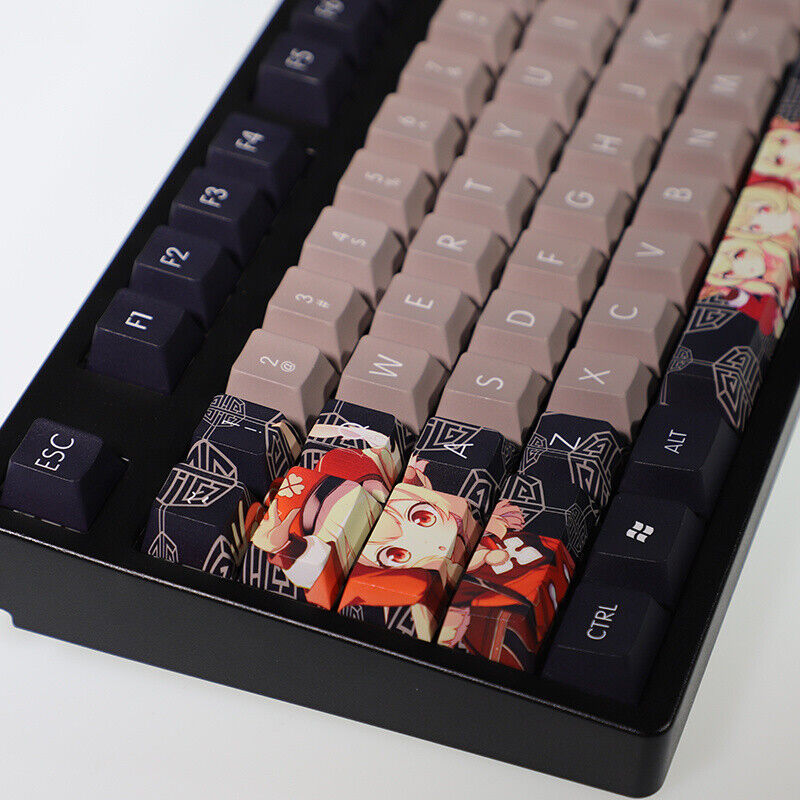 Klee (Genshin Impact) Black Keycap Set